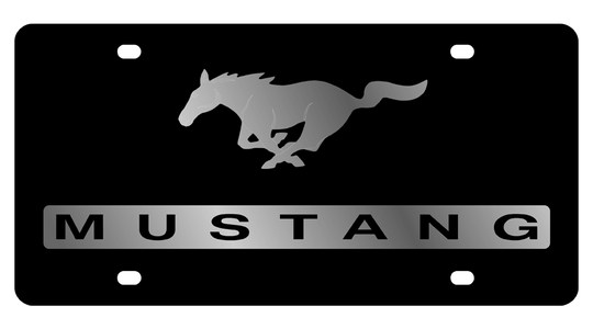 Ford - Carbon Steel License Plate - New Ford Mustang – Tuning In Style