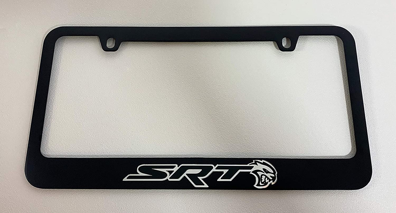 Dodge - Black Icon Frames - Dodge SRT Hellcat Word Logo – Tuning In Style